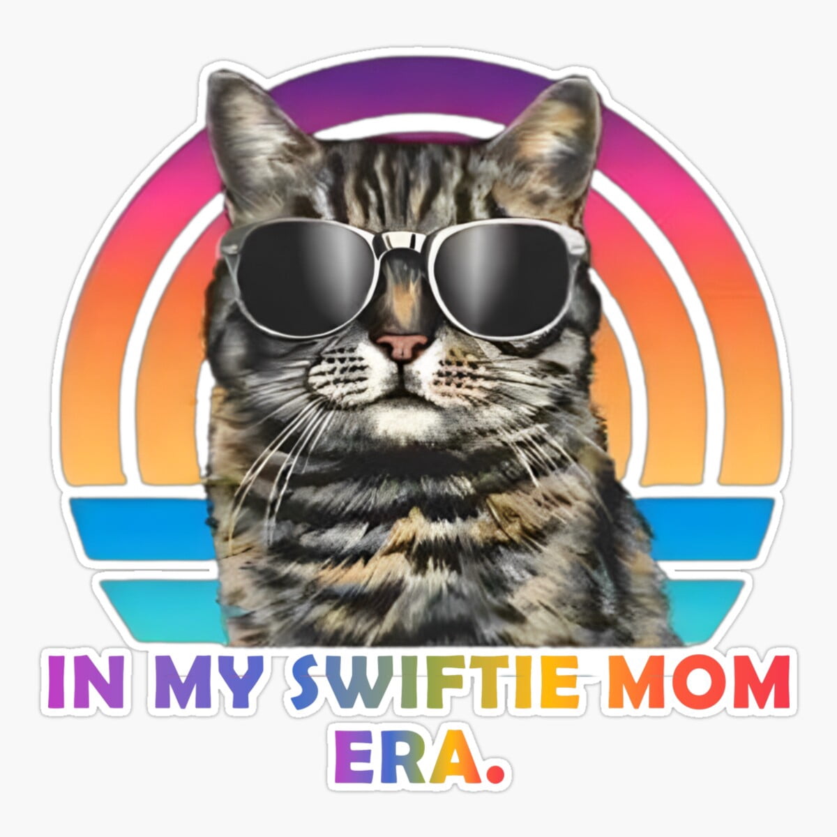 Maneki Switie Mom. In My Switie Mom Era. Sticker, Phone Decal Water ...