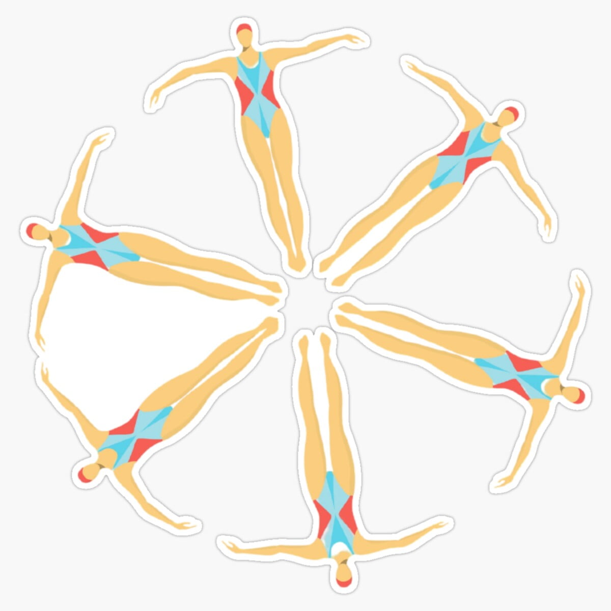 Maneki Synchronized Swimming - Artistic Swimmers In A Synchro Swim Team ...