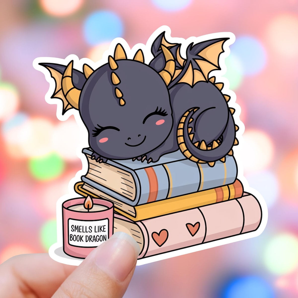 Maneki Tairn Dragon Sticker, Dragon Rider Kindle Decal, Fourth Wing ...