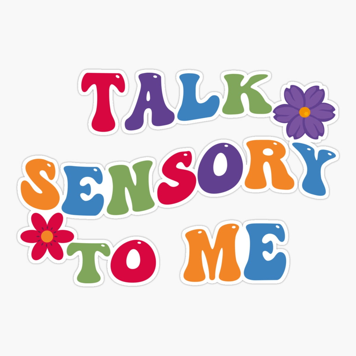 Maneki Talk To Me Sensory Er, Phone Decal Water Bottle Stickers Car Decals, Funny Birthday Gift ...