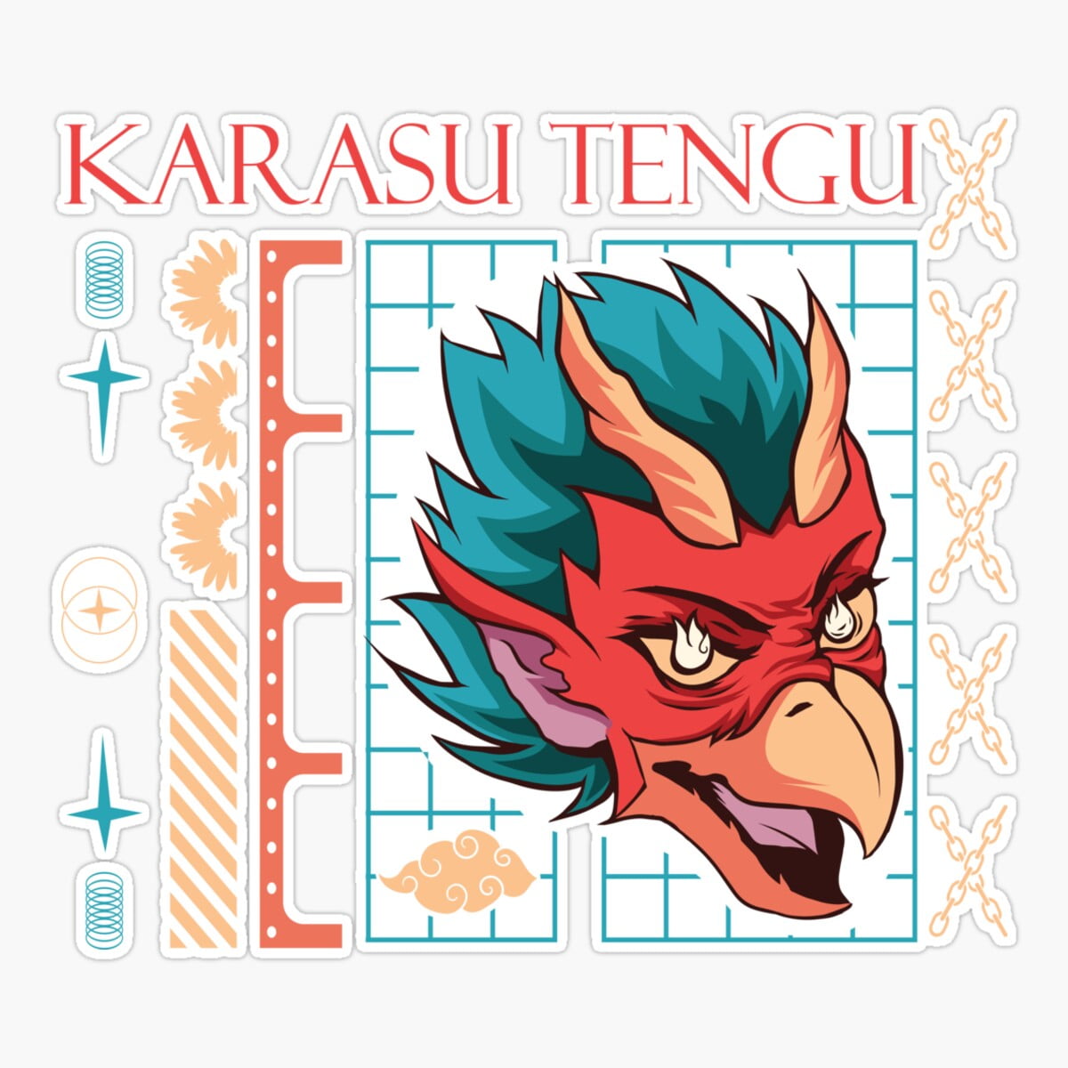 Maneki Tarasu Tengu Japanese Streetwear Urban Design Japan ...