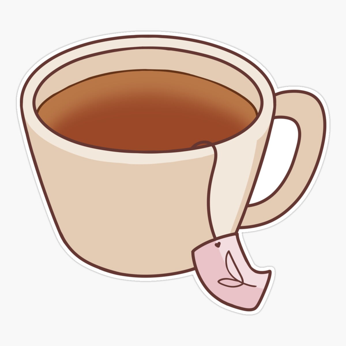 Maneki Tea Cup Er, Phone Decal Water Bottle Stickers Car Decals, Funny ...