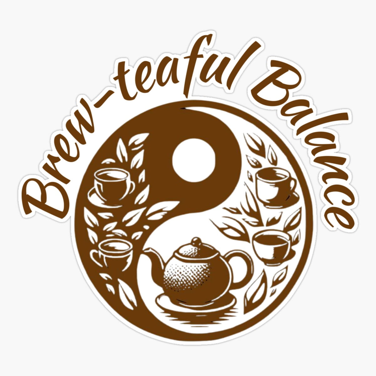 Maneki Tea Time: The Essence Of Balance Graphic Gift For Tea Lovers And ...