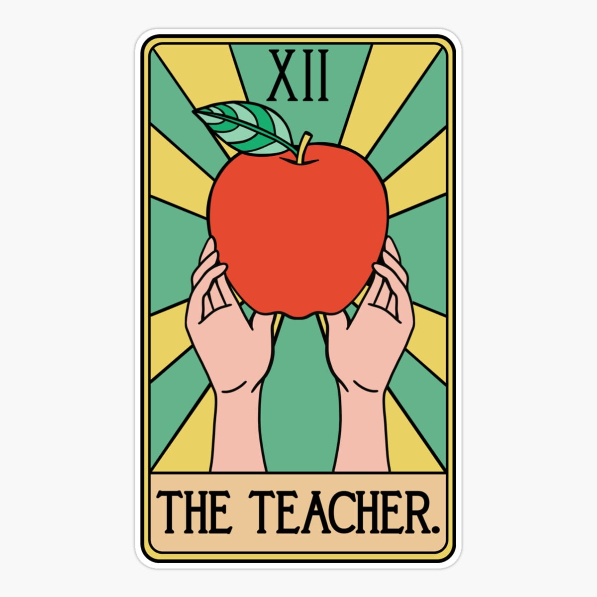 Maneki Teacher Tarot Card - Math History Latin Sped Music Art Er, Phone ...