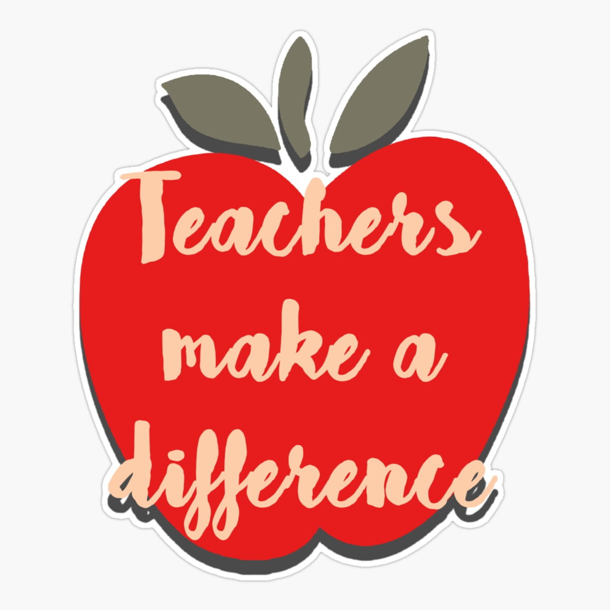 Maneki Teachers Make A Difference Er, Phone Decal Water Bottle Stickers ...