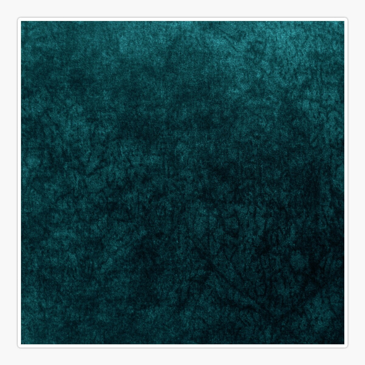 Maneki Teal Velvet | Texture Sticker, Phone Decal Water Bottle Stickers ...