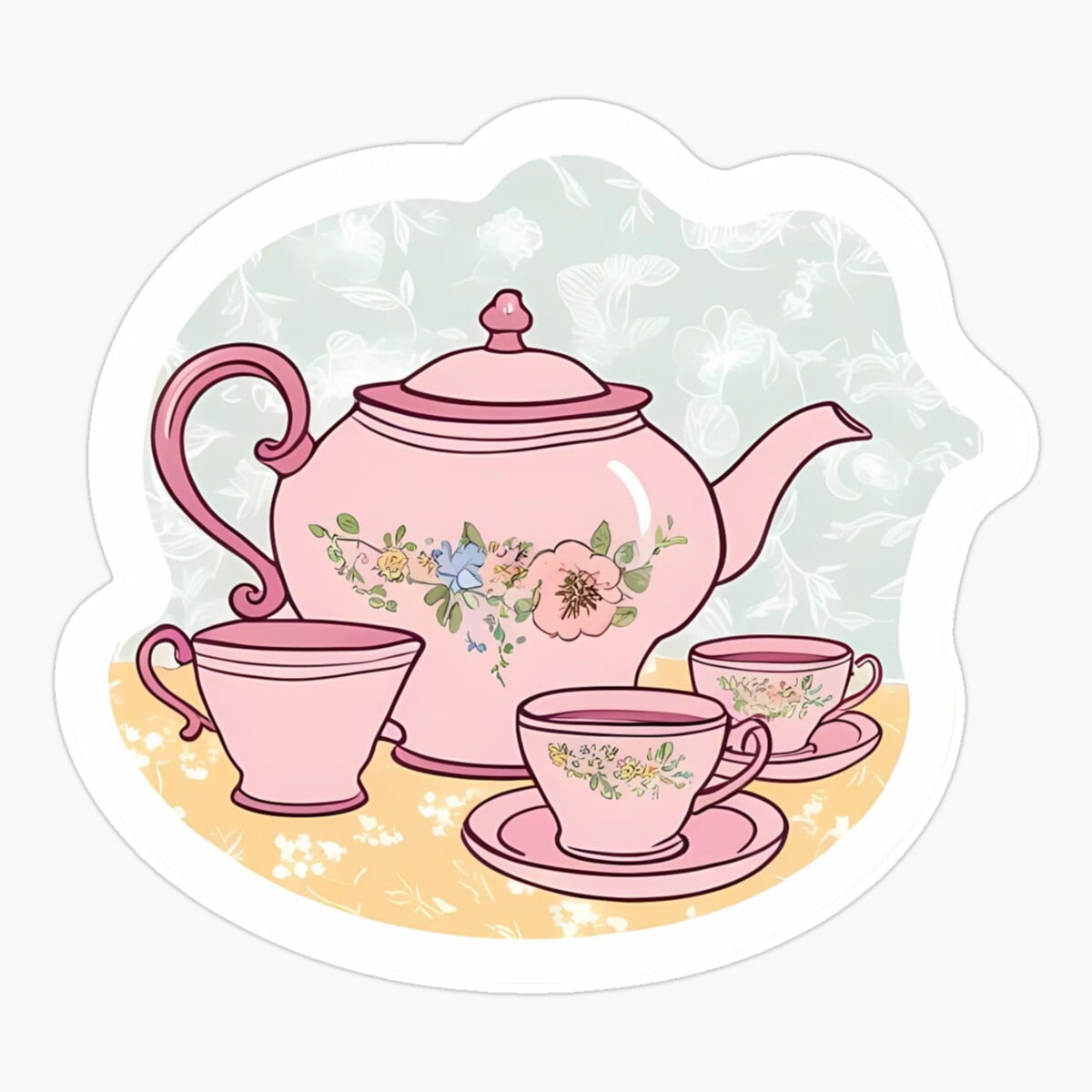 Maneki Teatime| Tea Set | Tea-Lovers | I Want My Tea |Gobble Gala Er ...