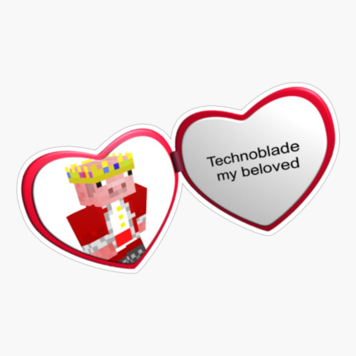 Maneki Techno My Beloved Sticker, Phone Decal Water Bottle Stickers Car Decals, Funny Birthday ...