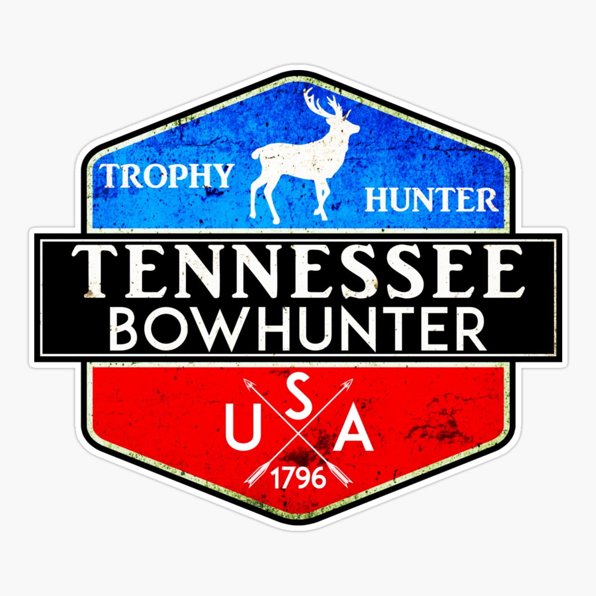 Maneki Tennessee Bowhunter Bow Hunter Deer Hunting Trophy Er, Phone ...