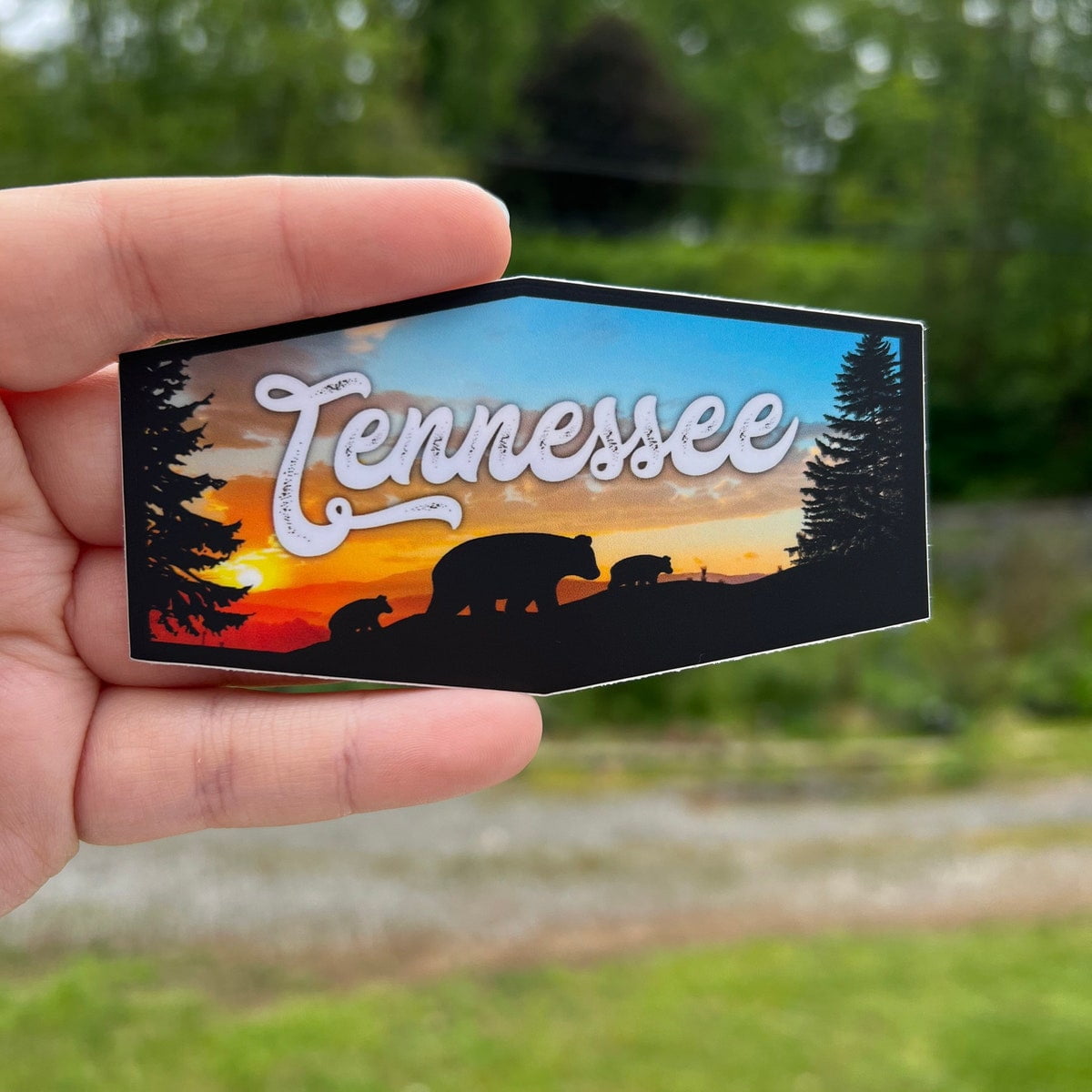 Maneki Tennessee Smokies Sticker, Tennesse Gift, Nature Lover Gift ...