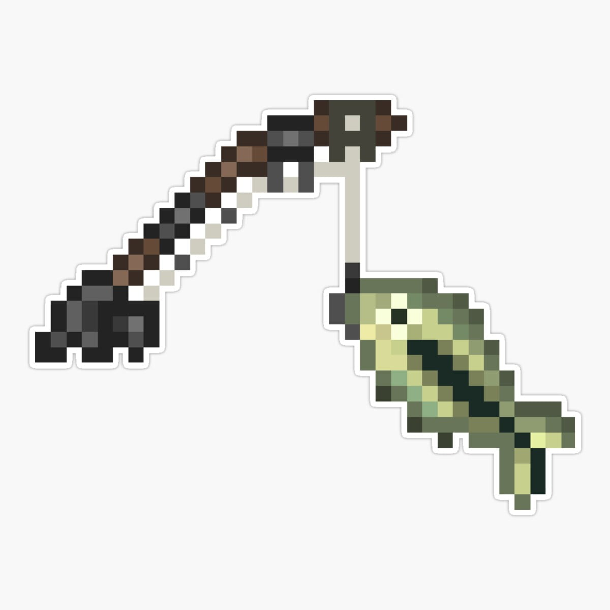 Maneki Terraria Ishing Er, Phone Decal Water Bottle Stickers Car Decals ...