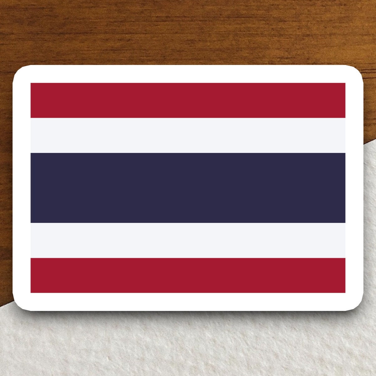 Maneki Thailand Country Flag Sticker, International Country Sticker ...