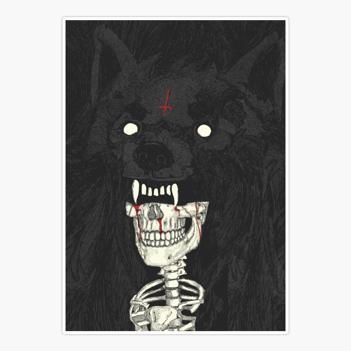 Maneki The Beast Er, Phone Decal Water Bottle Stickers Car Decals ...