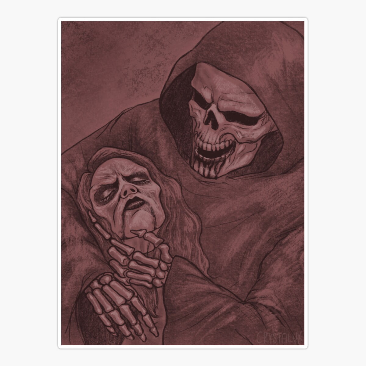 Maneki The Black Heart Animatronic Er, Phone Decal Water Bottle ...