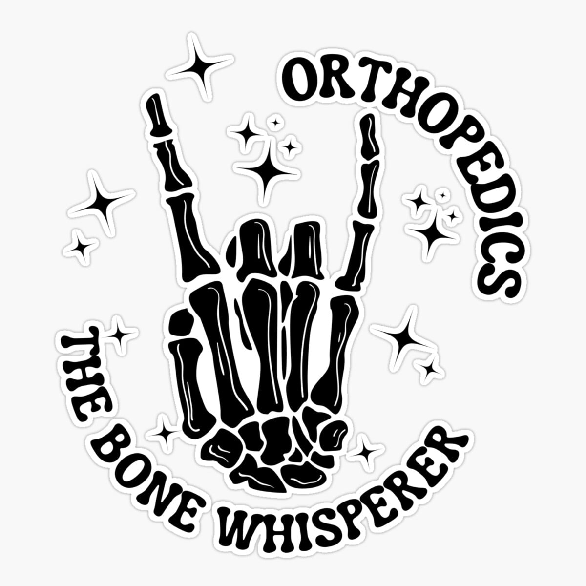 Maneki The Bone Whisperer - Orthopedics - Ortho Nurse Er, Phone Decal ...