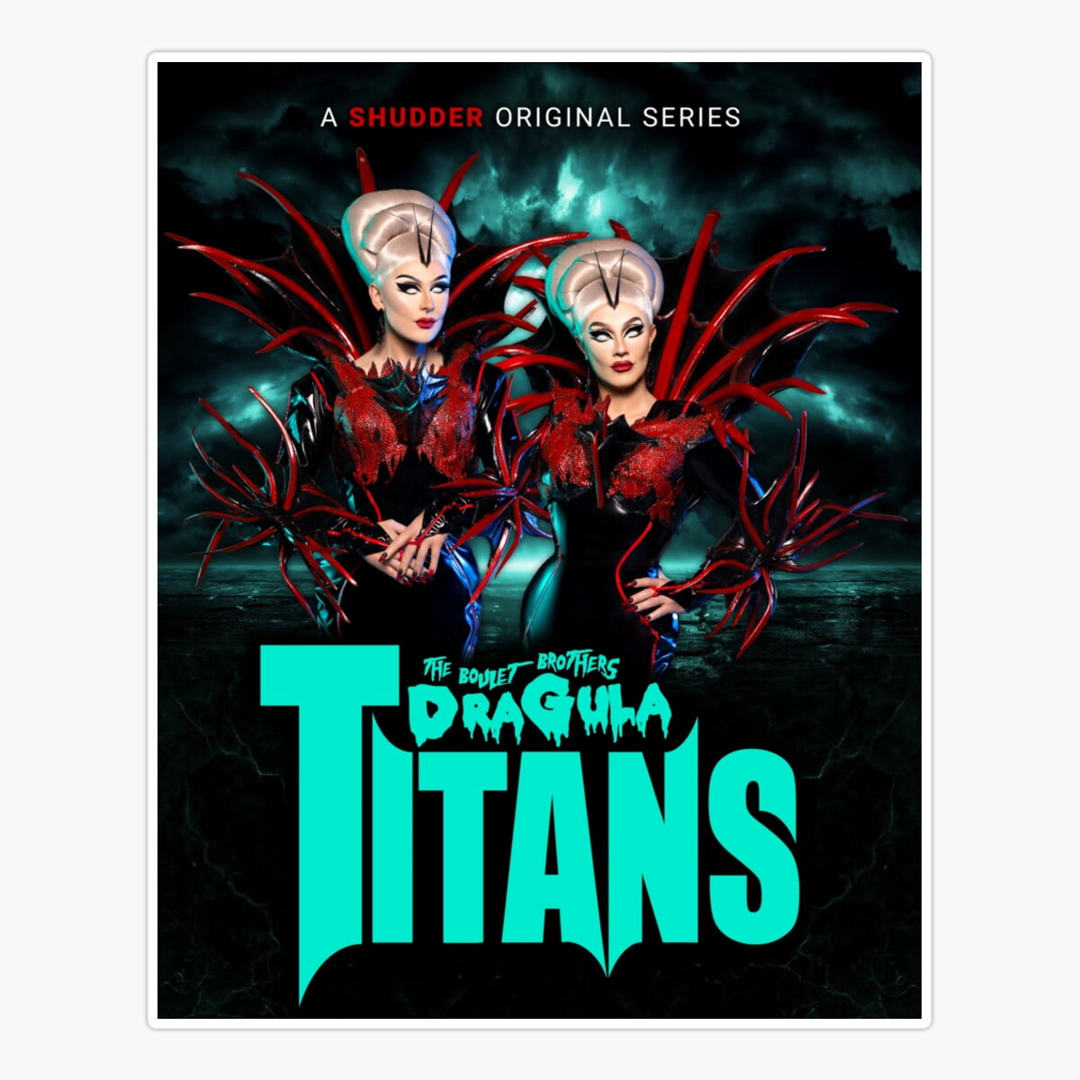 Maneki The Boulet Brothers Dragula Titans Sticker, Phone Decal Water ...