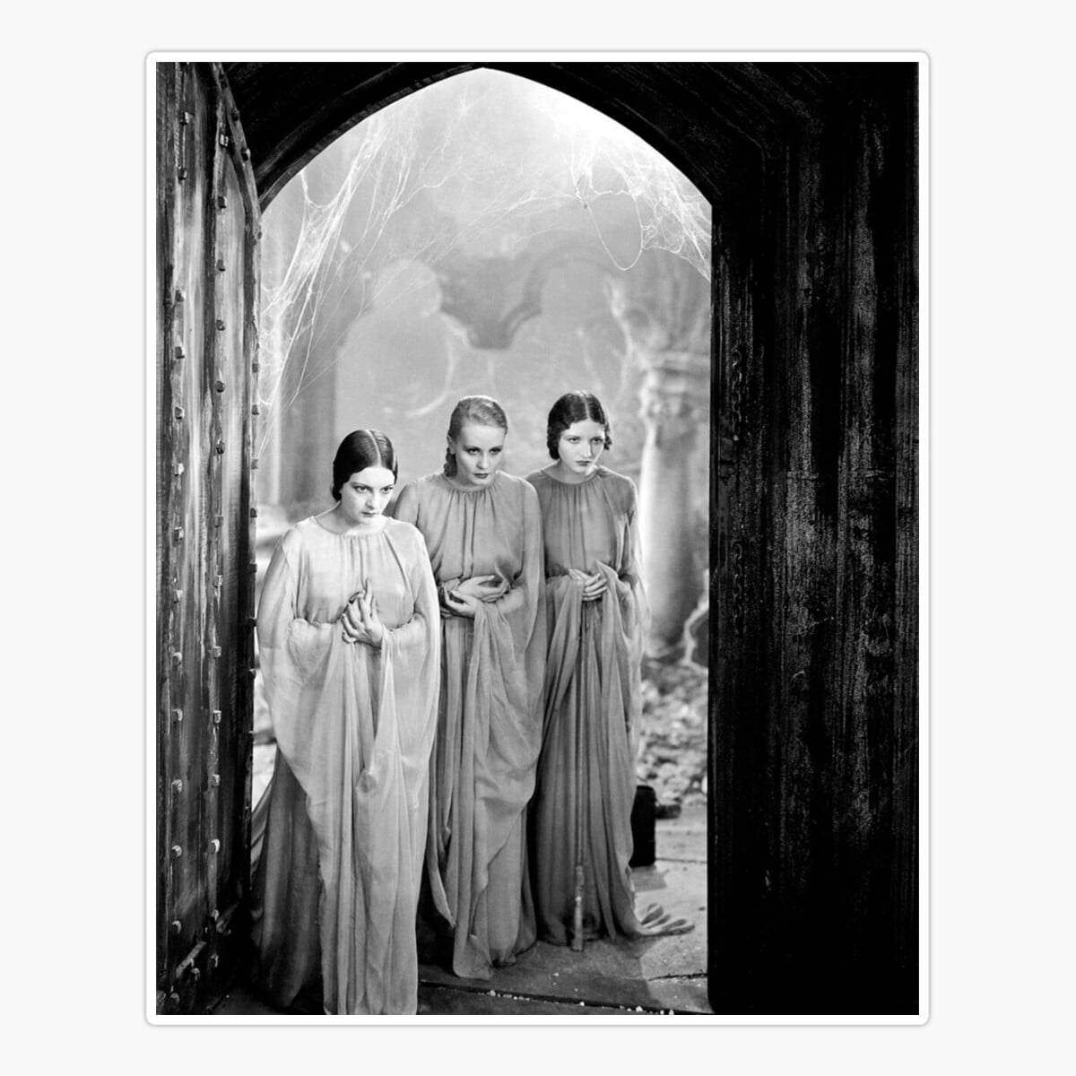 Maneki The Brides Of Dracula (1931) Sticker, Phone Decal Water Bottle ...
