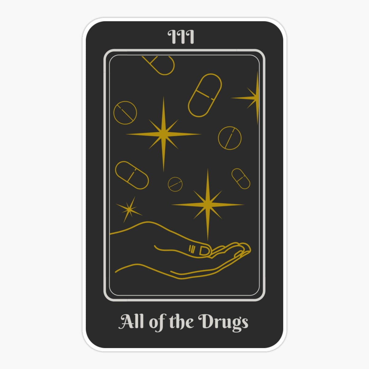 Maneki The Brobecks Tarot - All O The Drugs Er, Phone Decal Water ...