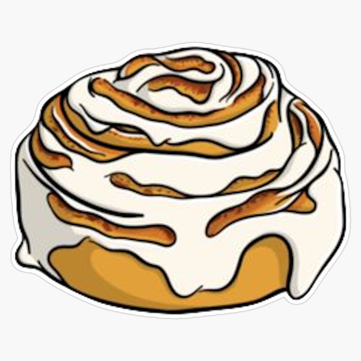Maneki The Cinnamon Bun Er, Phone Decal Water Bottle Stickers Car ...