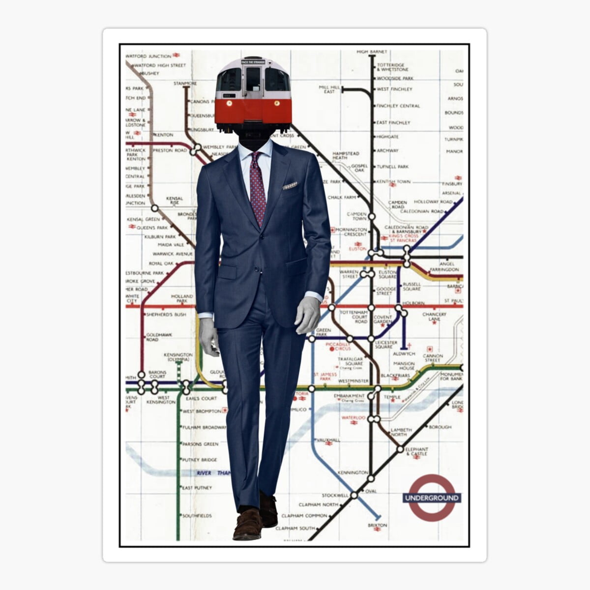 Maneki The Commuter Sticker, Phone Decal Water Bottle Stickers Car ...