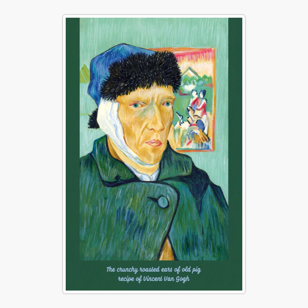 Maneki The Crunchy Roasted Ears O Old Pig Recipe O Vincent Van Gogh ...