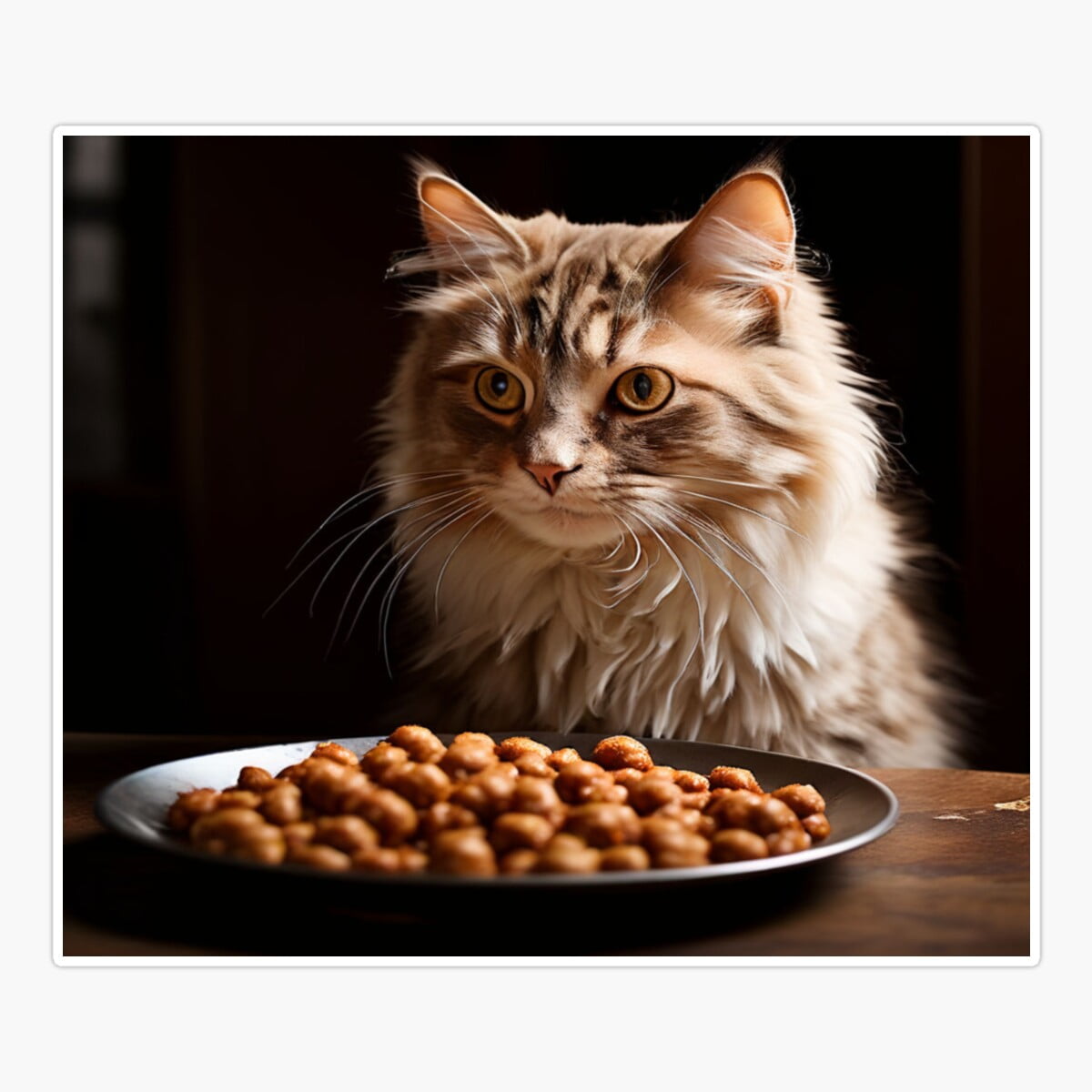 Maneki The Dark Humor O Animals Sticker, Phone Decal Water Bottle ...