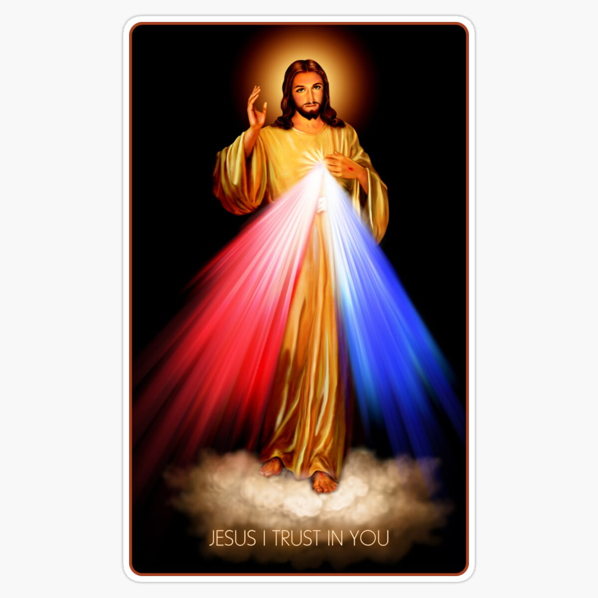 Maneki The Divine Mercy, I Trust In You, Saint Faustina, Divine Mercy ...