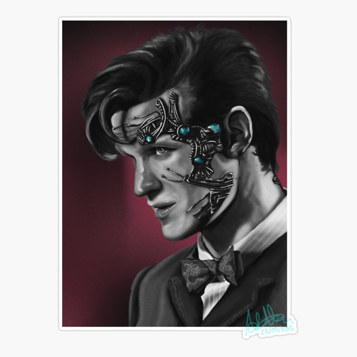 Maneki The Doctor Or Mr. Clever? Er, Phone Decal Water Bottle Stickers ...