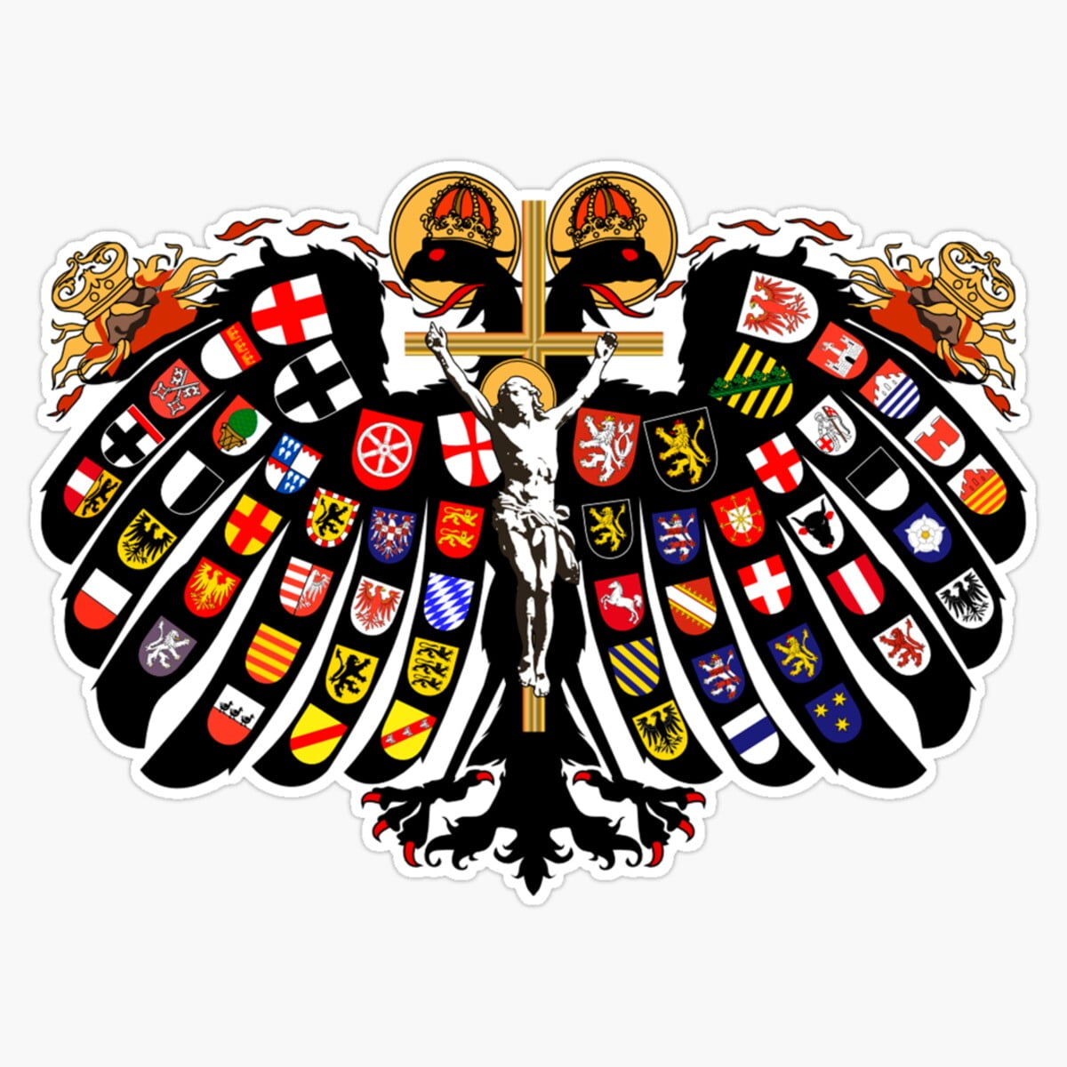 Maneki The Double-Headed Eagle- Flags Of The Holy Roman Empire Er ...