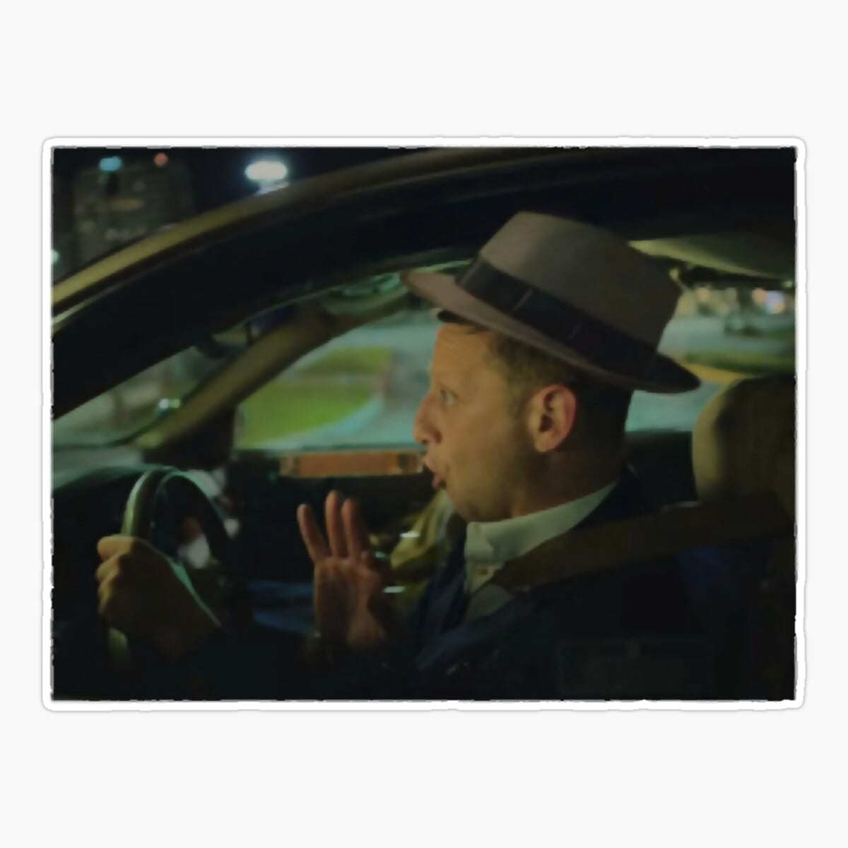 Maneki The Driving Crooner - I Think You Should Leave Er, Phone Decal ...