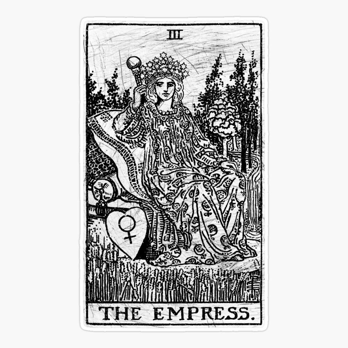 Maneki The Empress Tarot Card - Mor Arcana - Ortune Telling - Occult Er ...