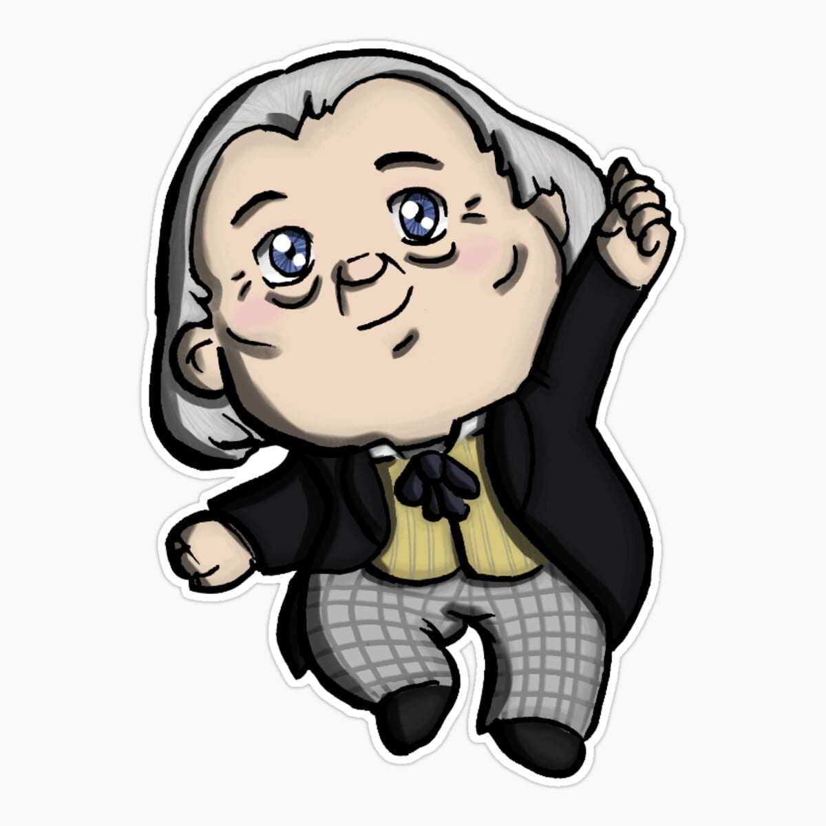 Maneki The First Doctor Er, Phone Decal Water Bottle Stickers Car Decals, Funny Birthday Gift ...