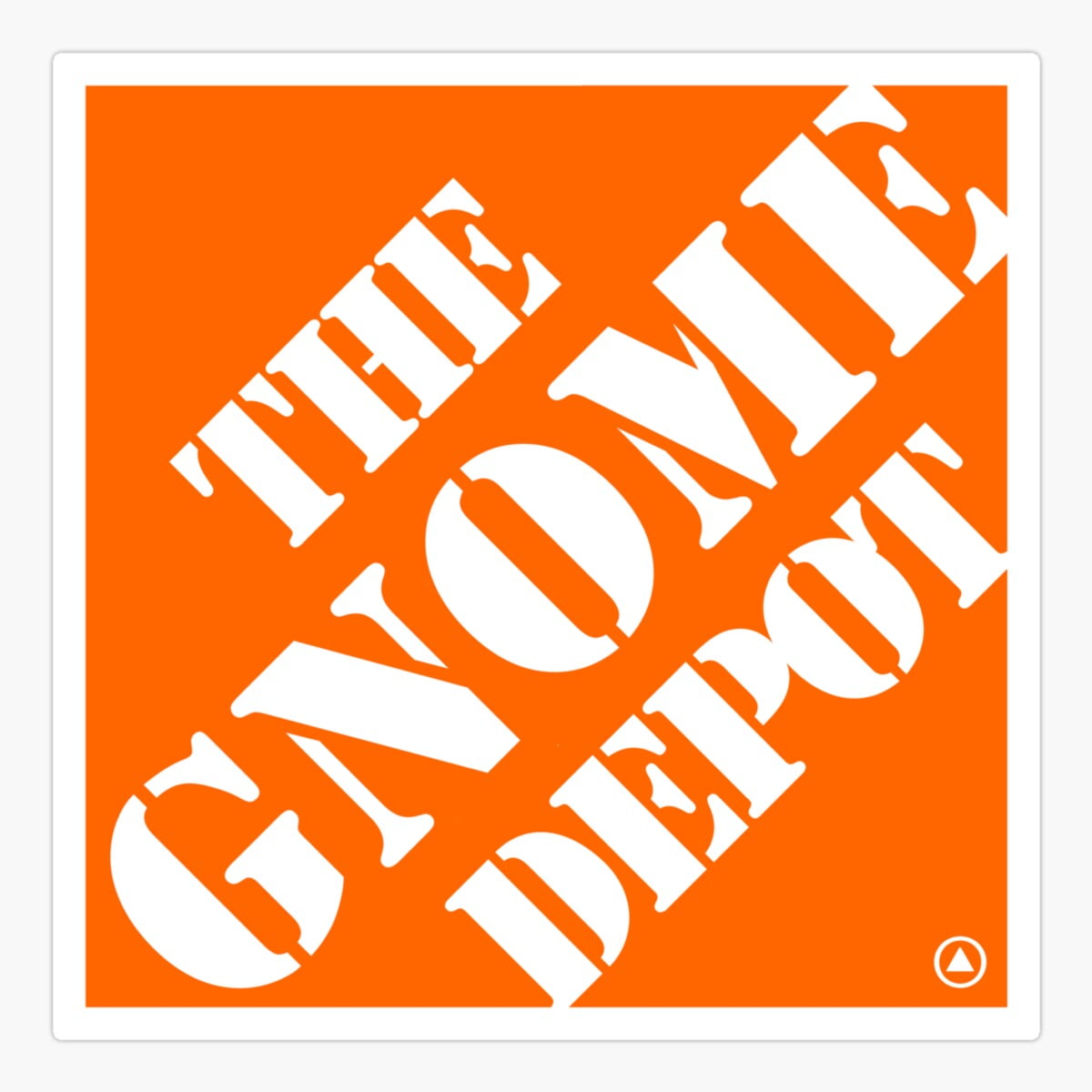 Maneki The Gnome Depot Er, Phone Decal Water Bottle Stickers Car Decals ...