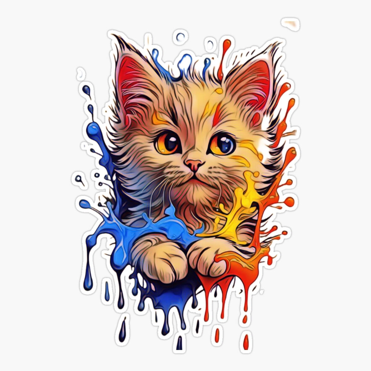 Maneki The Greatest Cat In The World And The Prettiest. Sticker, Phone ...