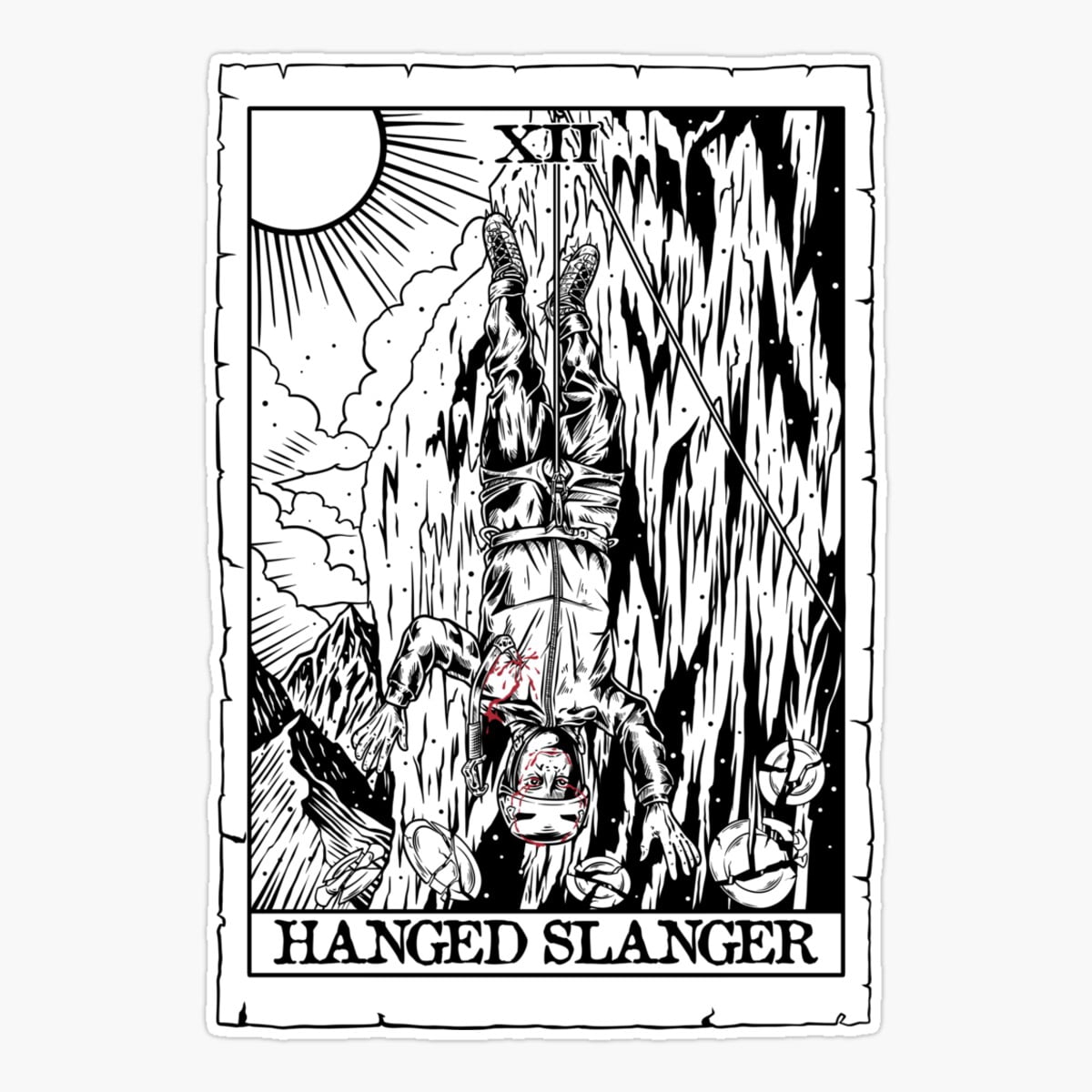 Maneki The Hanged Slanger Er, Phone Decal Water Bottle Stickers Car ...