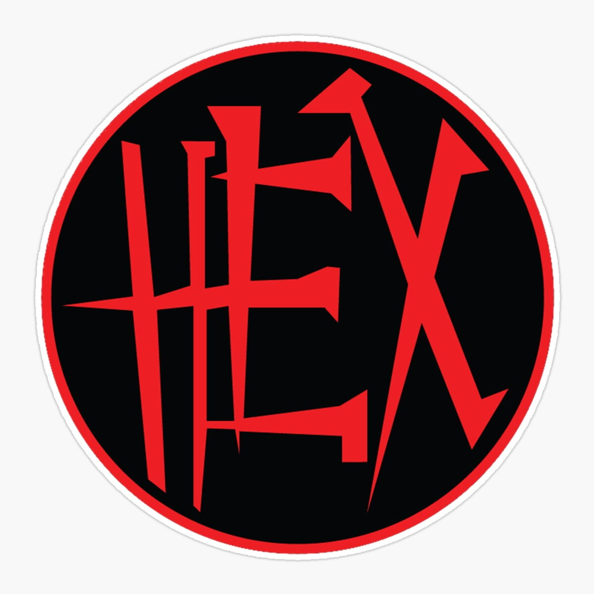 Maneki The Hex Girls Logo Sticker, Phone Decal Water Bottle Stickers Car Decals, Funny Birthday ...