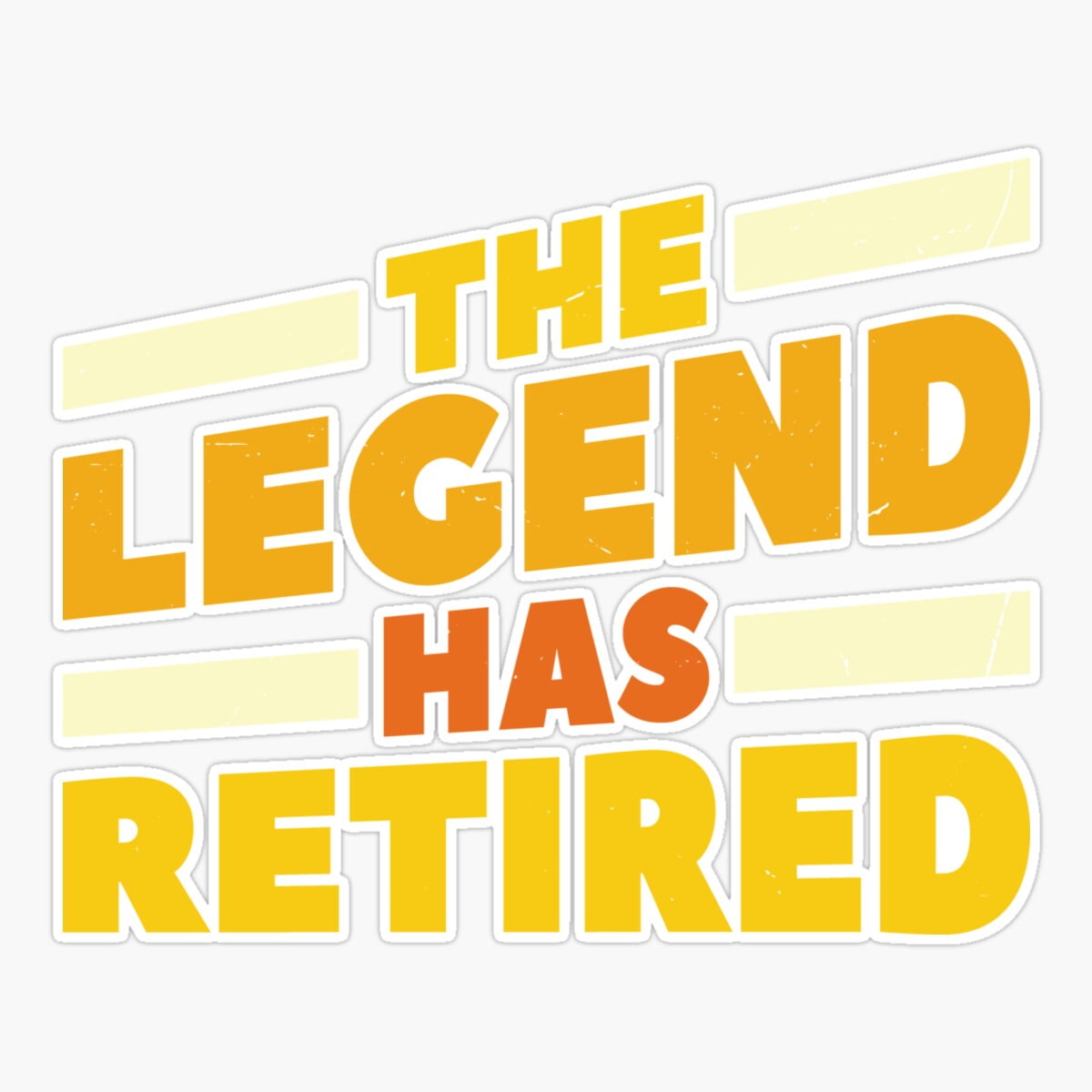 Maneki The Legend Has Retired Er, Phone Decal Water Bottle Stickers Car ...