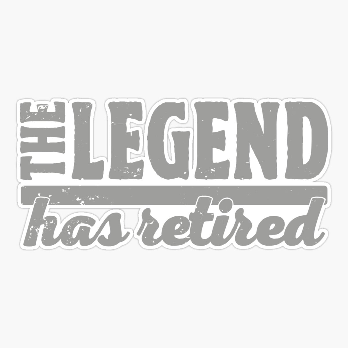 Maneki The Legend Has Retired Er, Phone Decal Water Bottle Stickers Car ...