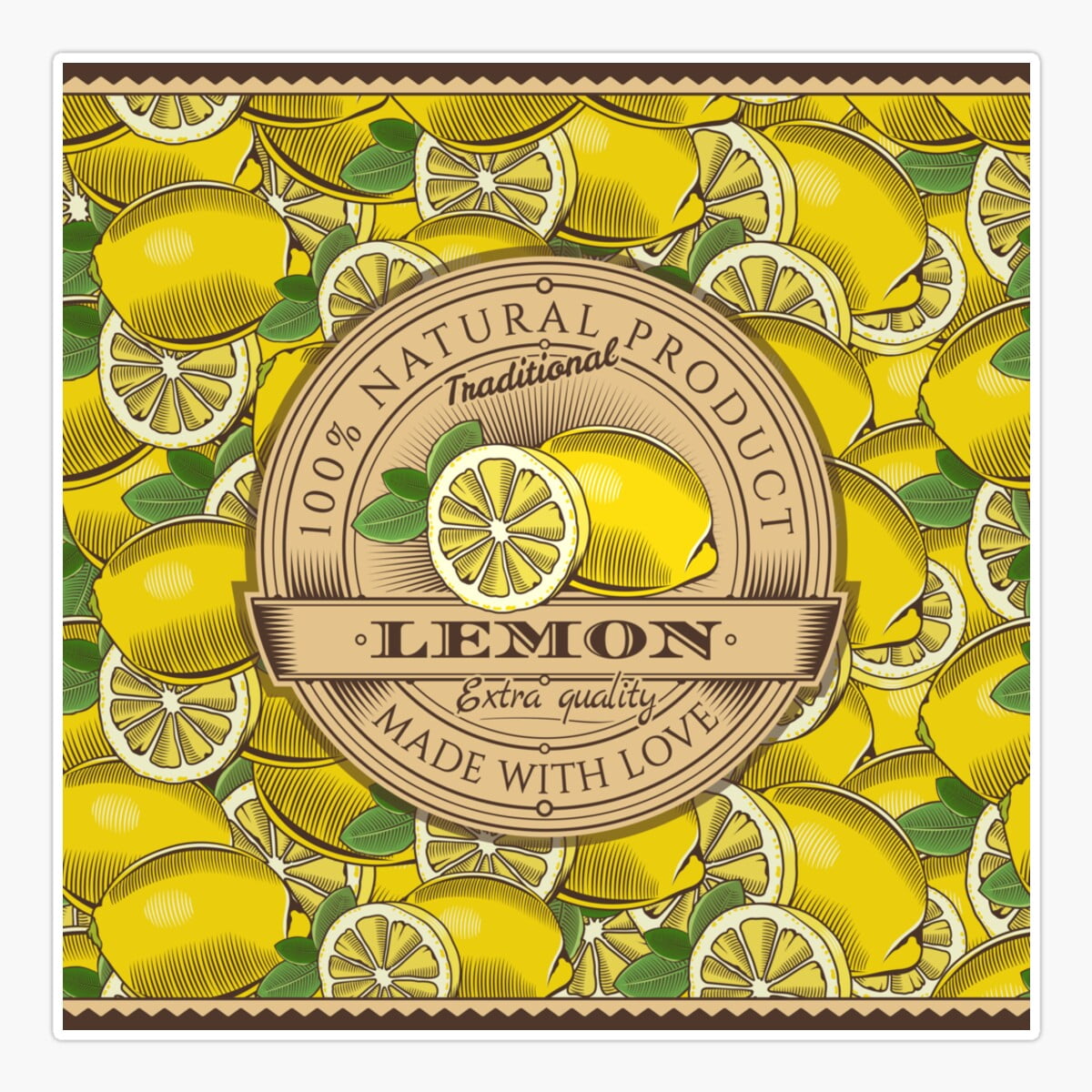 Maneki The Lemon Cart Er, Phone Decal Water Bottle Stickers Car Decals ...