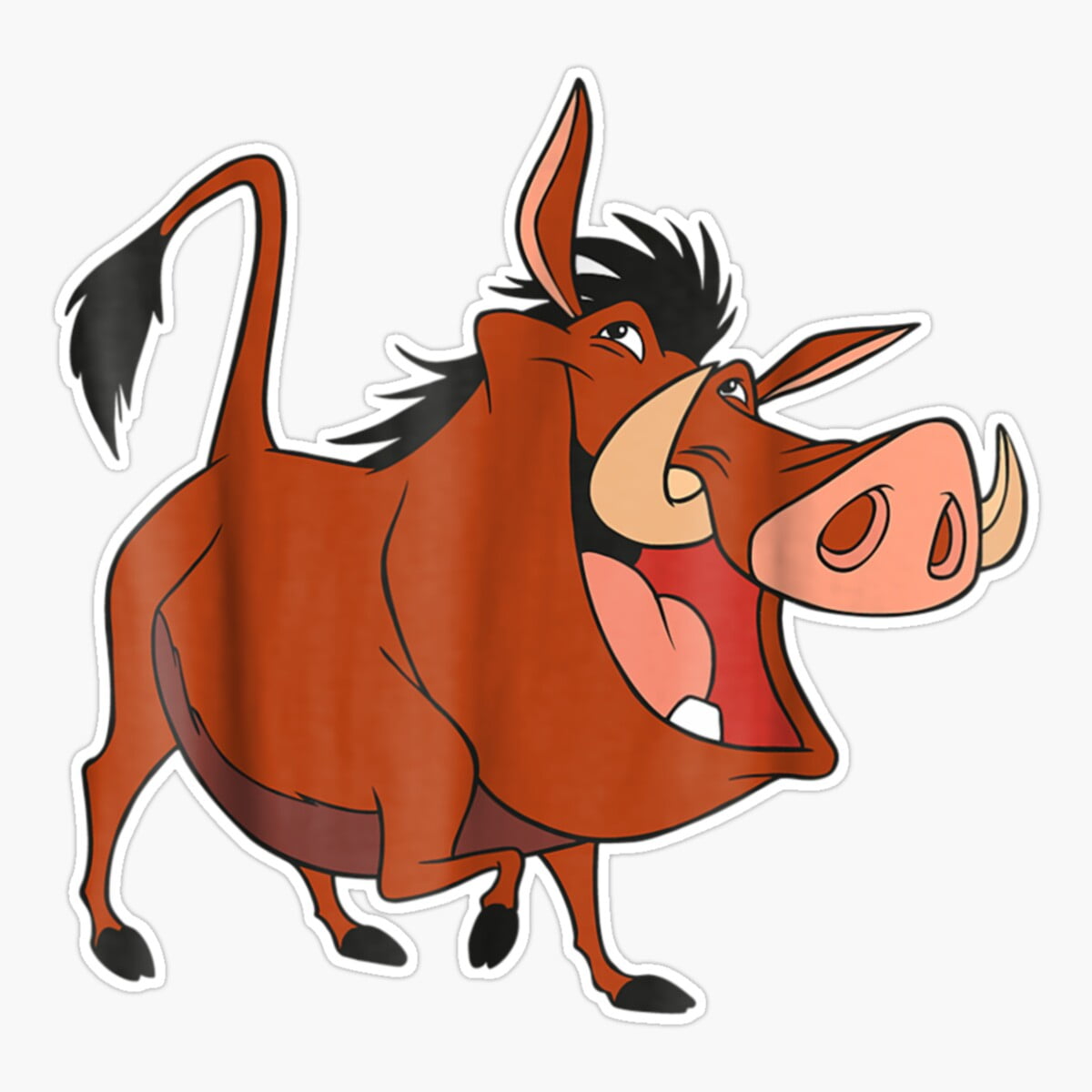 Maneki The Lion King Pumbaa Er, Phone Decal Water Bottle Stickers Car ...
