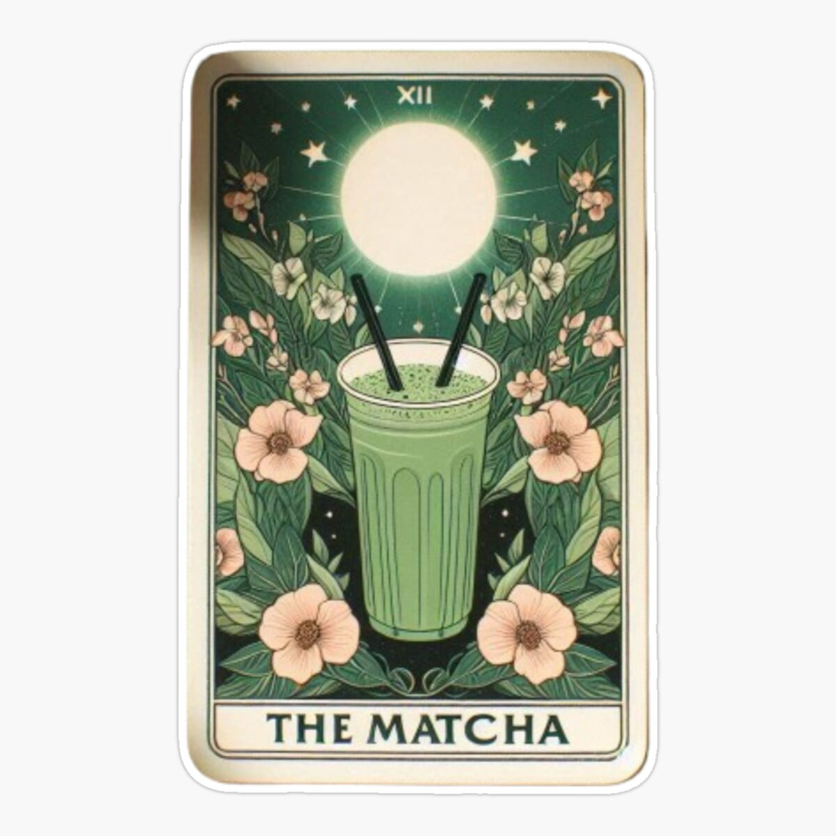 Maneki The Matcha Er Er, Phone Decal Water Bottle Stickers Car Decals ...