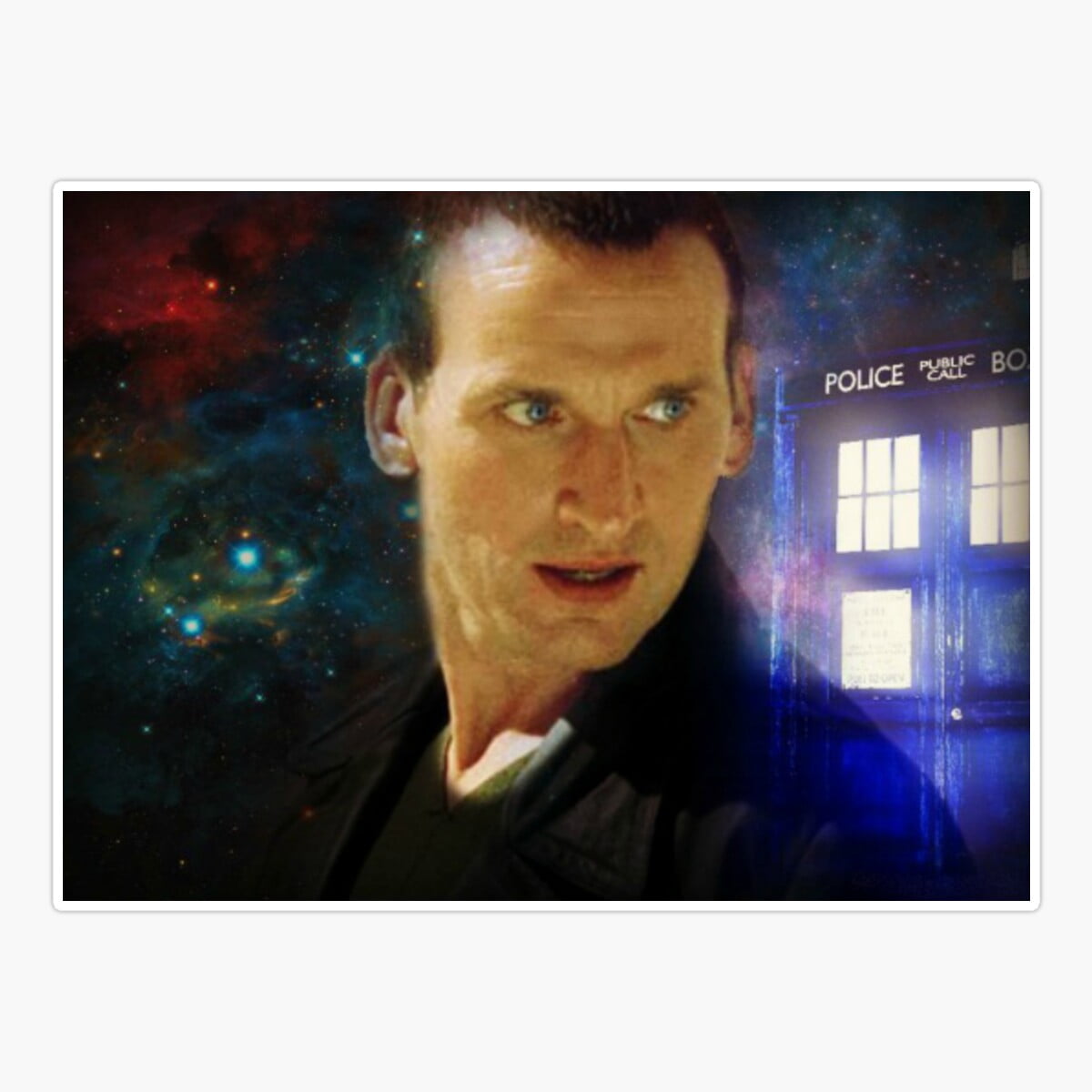 Maneki The Ninth Doctor - Christopher Eccleston Er, Phone Decal Water ...
