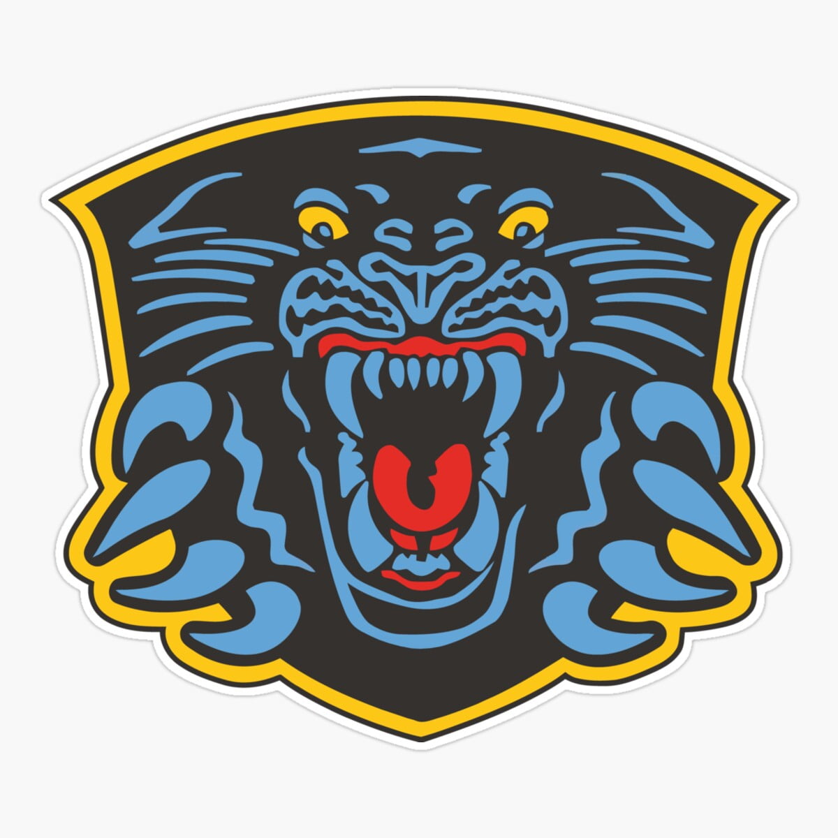 Maneki The-Nottingham Panthers Er, Phone Decal Water Bottle Stickers ...