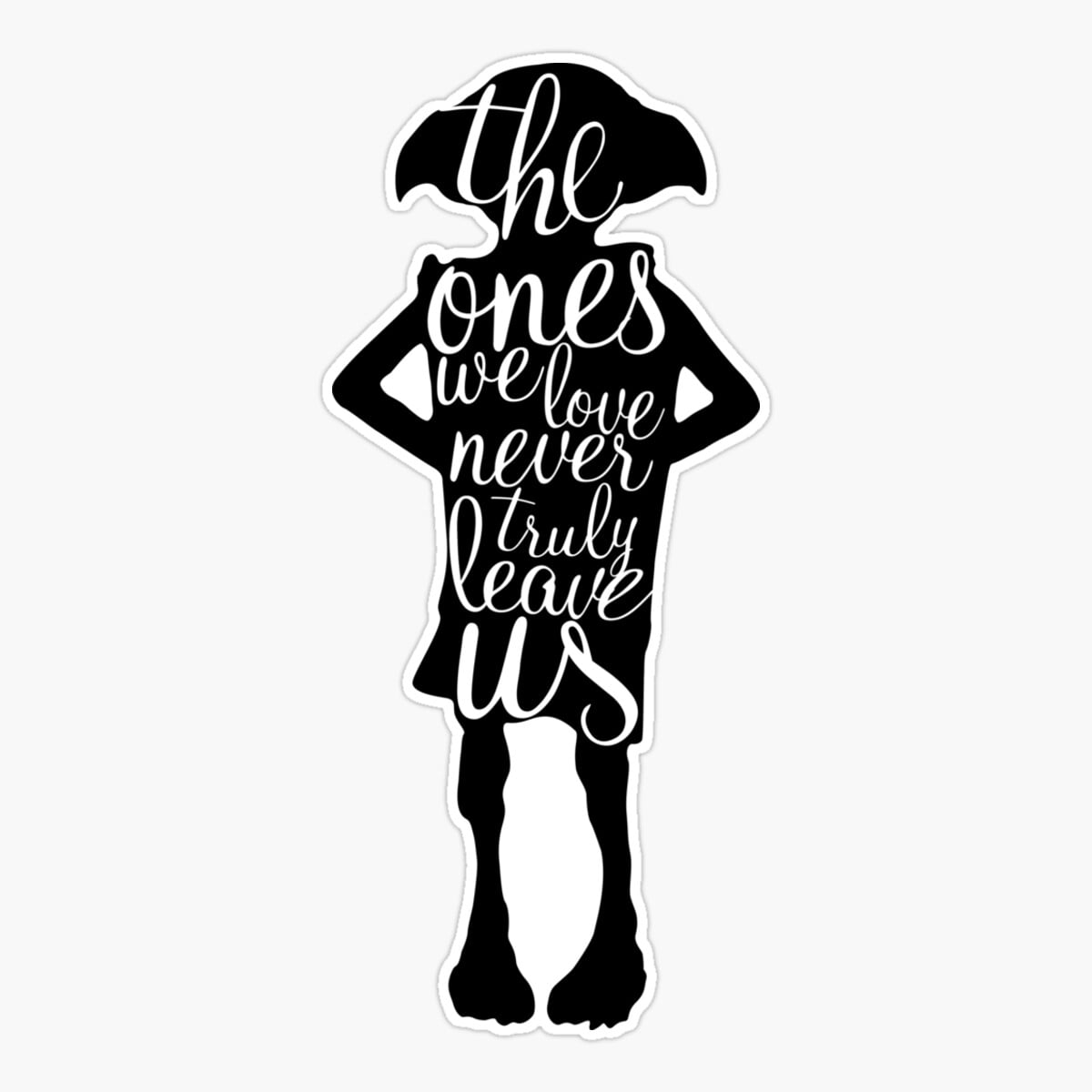 Maneki The Ones We Love Never Truly Leave Us Er, Phone Decal Water ...