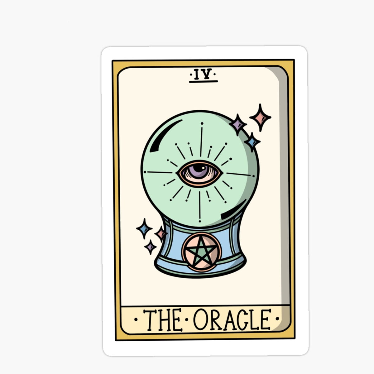 Maneki The Oracle Er, Phone Decal Water Bottle Stickers Car Decals ...