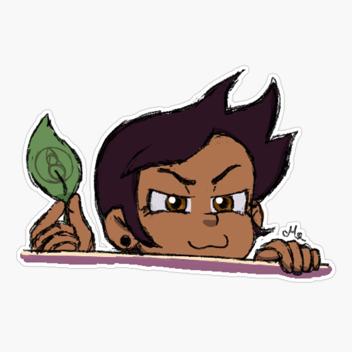 Maneki The Owl House Luz Noceda Hunting Palismen Er, Phone Decal Water ...