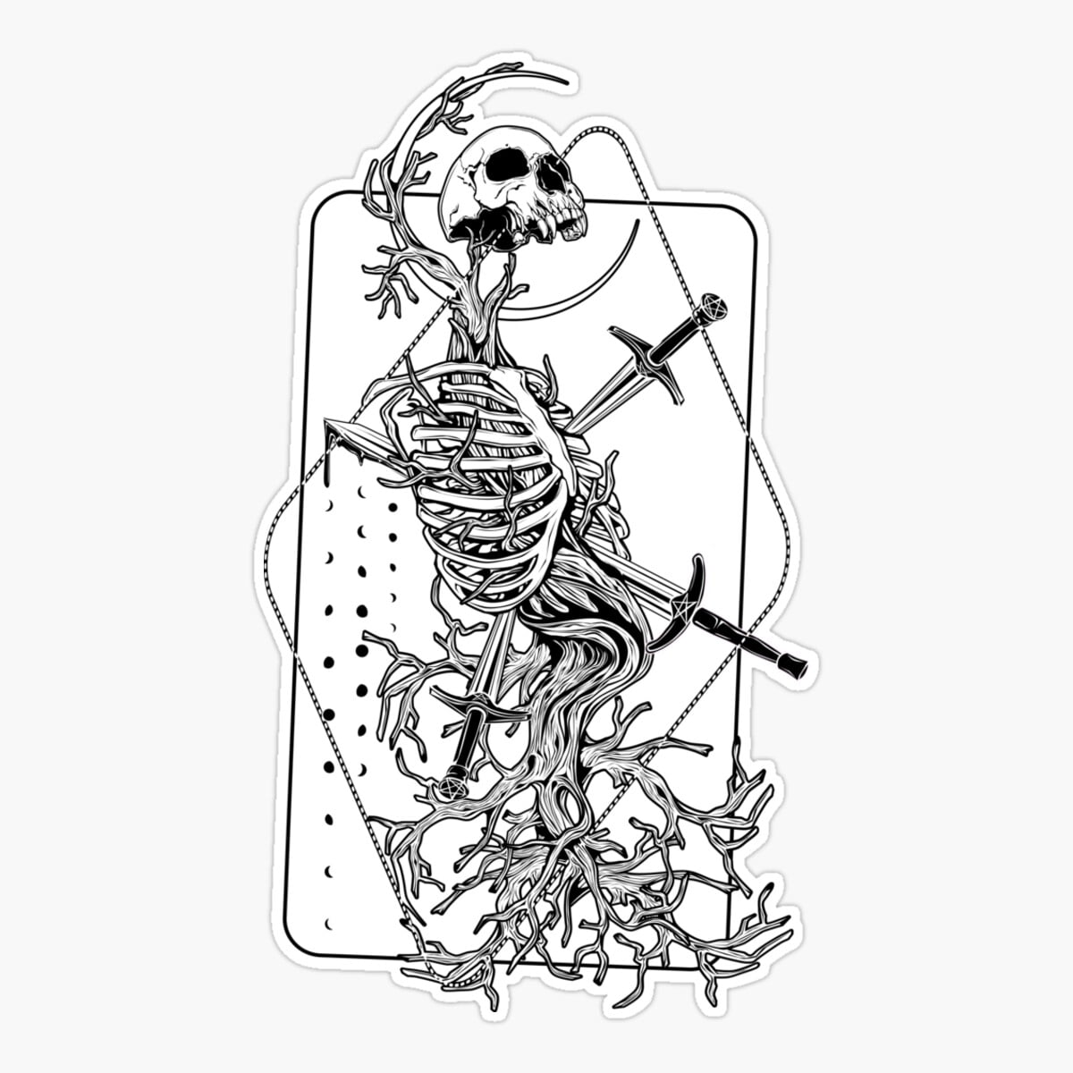 Maneki The Pain Has Subsided Er, Phone Decal Water Bottle Stickers Car ...