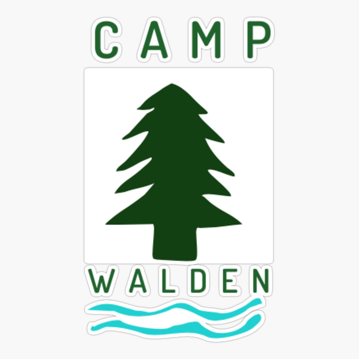 Maneki The Parent Trap -Camp Walden Sticker, Phone Decal Water Bottle ...