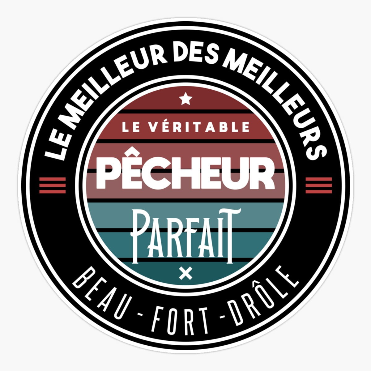 Maneki The Real Perect Isherman Er, Phone Decal Water Bottle Stickers ...