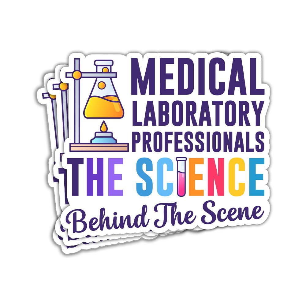 Maneki The Science Behind The Scene Sticker, Medical Laboratory ...